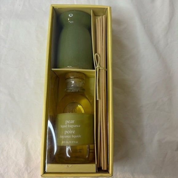 Other | Pier 1 Diffuser Ceramic Holder With Liquid Fragrance Pear Scent ...